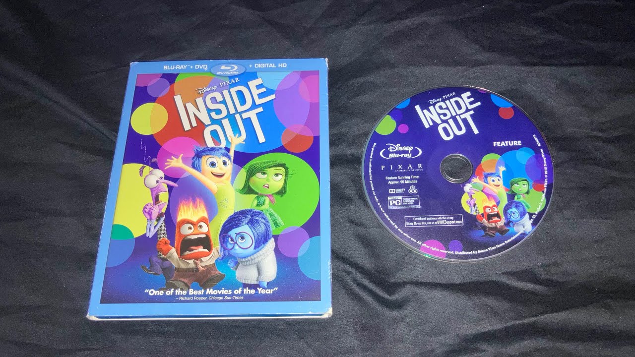 Opening to Inside Out 2015 Blu-ray (Feature) (Menus option) - YouTube