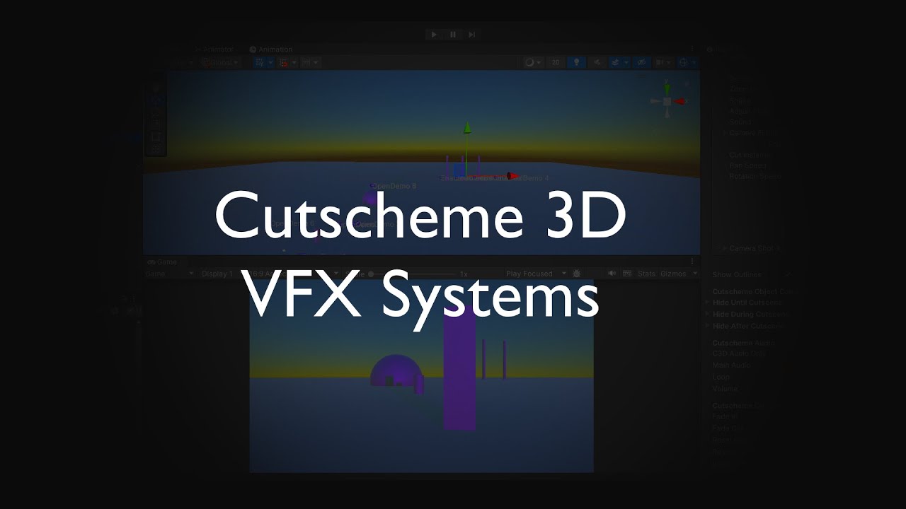 Cutscheme 3D - Cutscene Tool | VFX Systems - YouTube