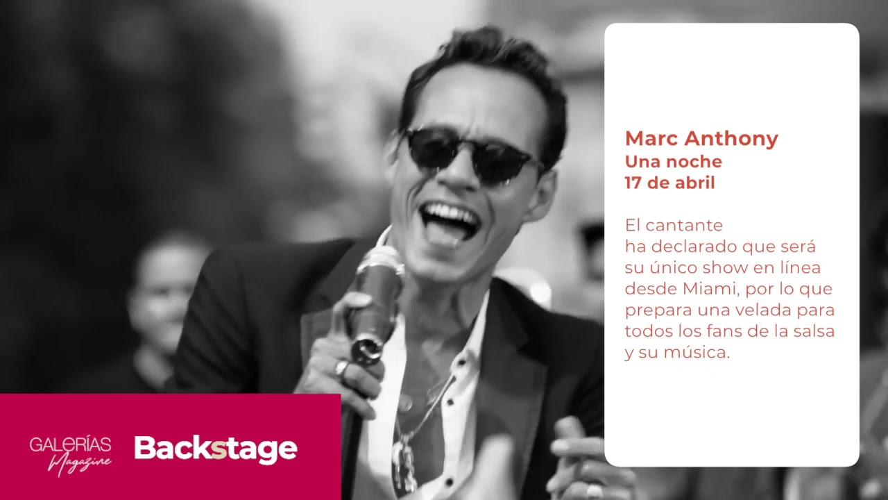 Fey y Marc Anthony en streaming - YouTube