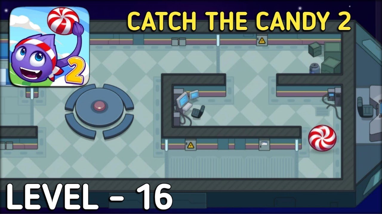 Catch The Candy 2 Level 16 Walkthrough Solution Gameplay - YouTube