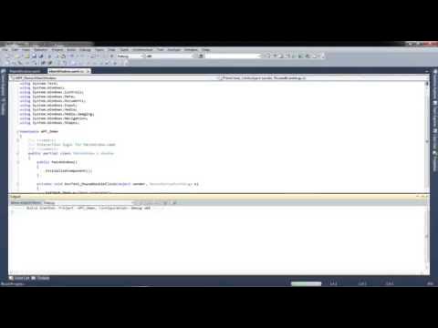 WPF Tutorial Creating a Borderless Window Design Basic - YouTube