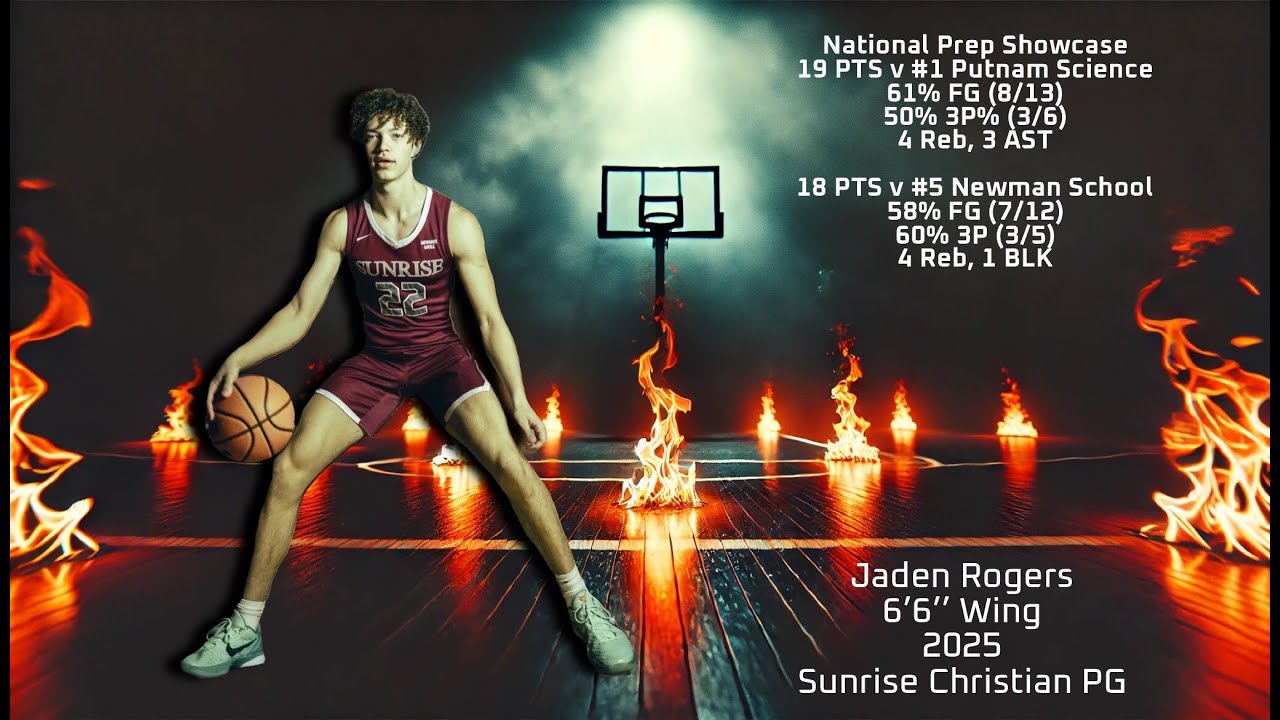 Jaden Rogers talks 2024 National Prep Showcase - YouTube