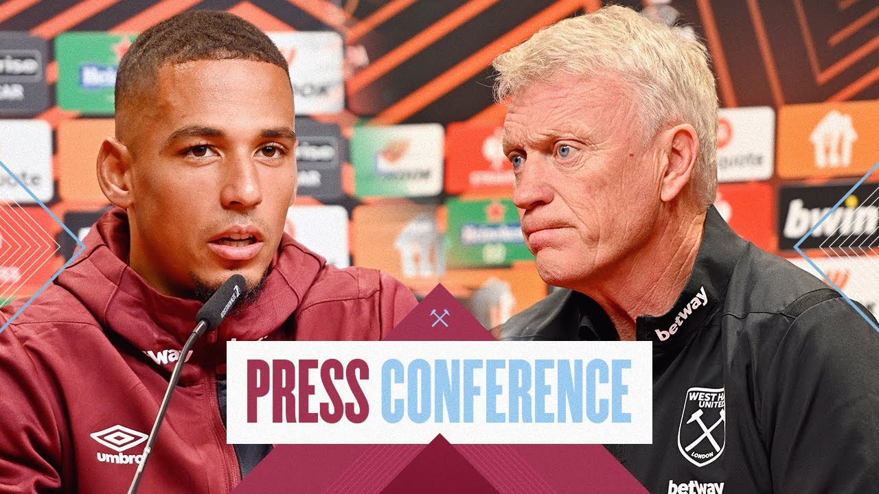 "We Are Now A European Club" | David Moyes & Thilo Kehrer Press ...