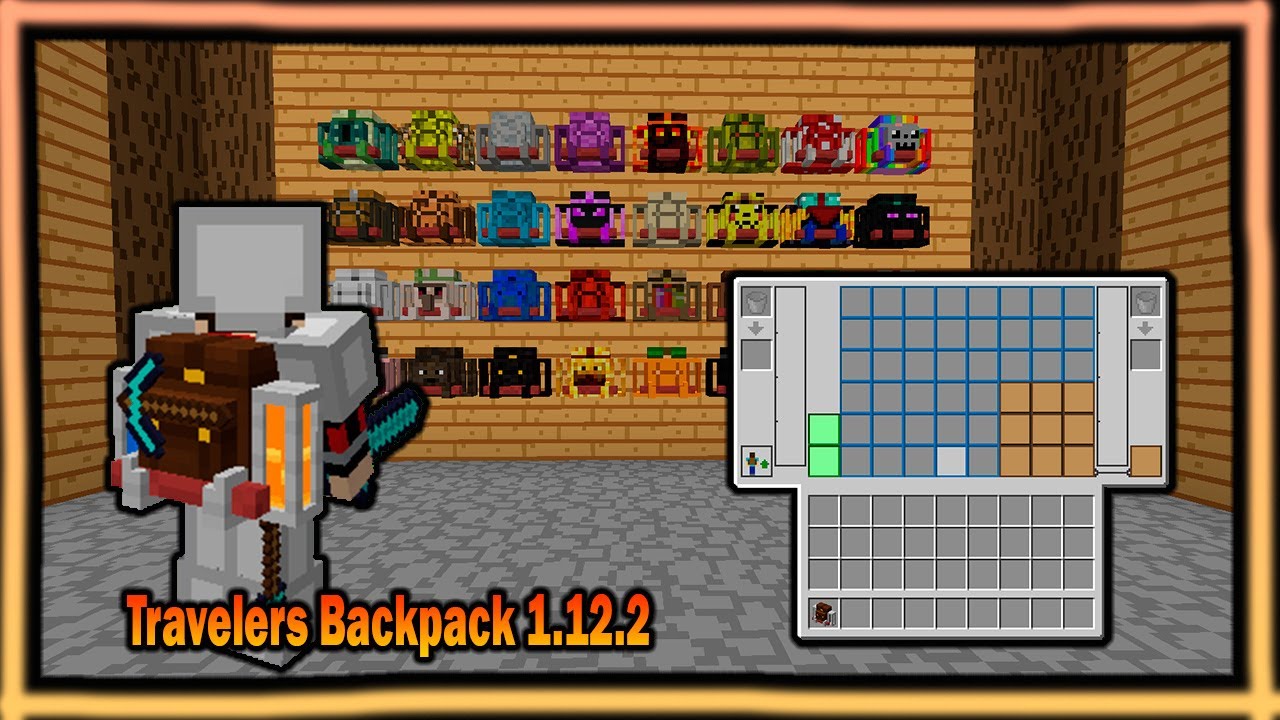 EL MEJOR MOD DE MOCHILAS PARA MINECRAFT 1.12.2-1.15.2_Minecraft 2.0 Ep ...