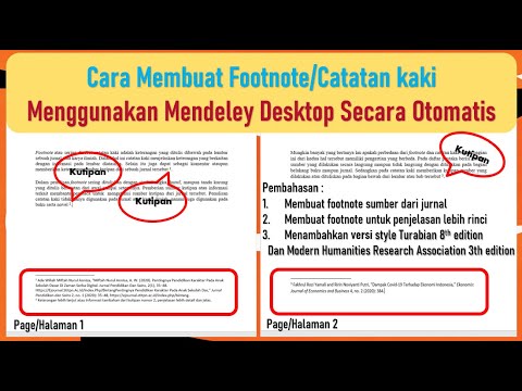 Cara Mudah Membuat Footnote Atau Catatan Kaki di Ms. Word Menggunakan ...