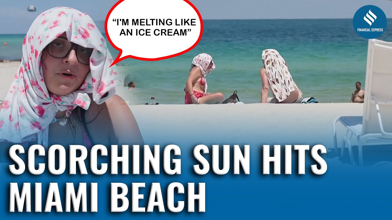 Miami Beach Tourists Struggle in Extreme Heat as Record Temperatures ...