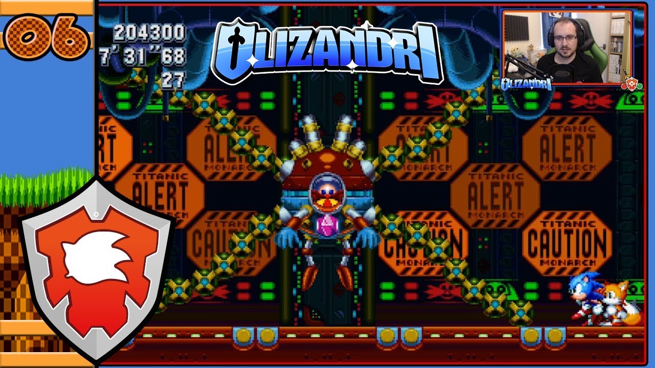 Sonic Mania - Titanic Monarch Maze Finale, Miracle Planet Escape ...