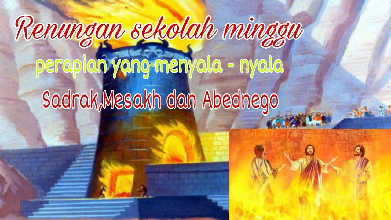 Cerita sekolah minggu||Sadrak mesak abednego @Rulitastevie - YouTube