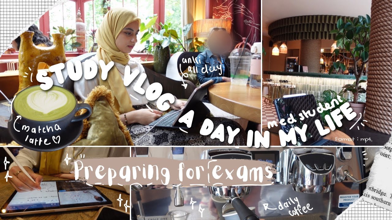 MEDICAL STUDENT EXAM STUDY VLOG | studying for my final year 2 exams ಥ ...