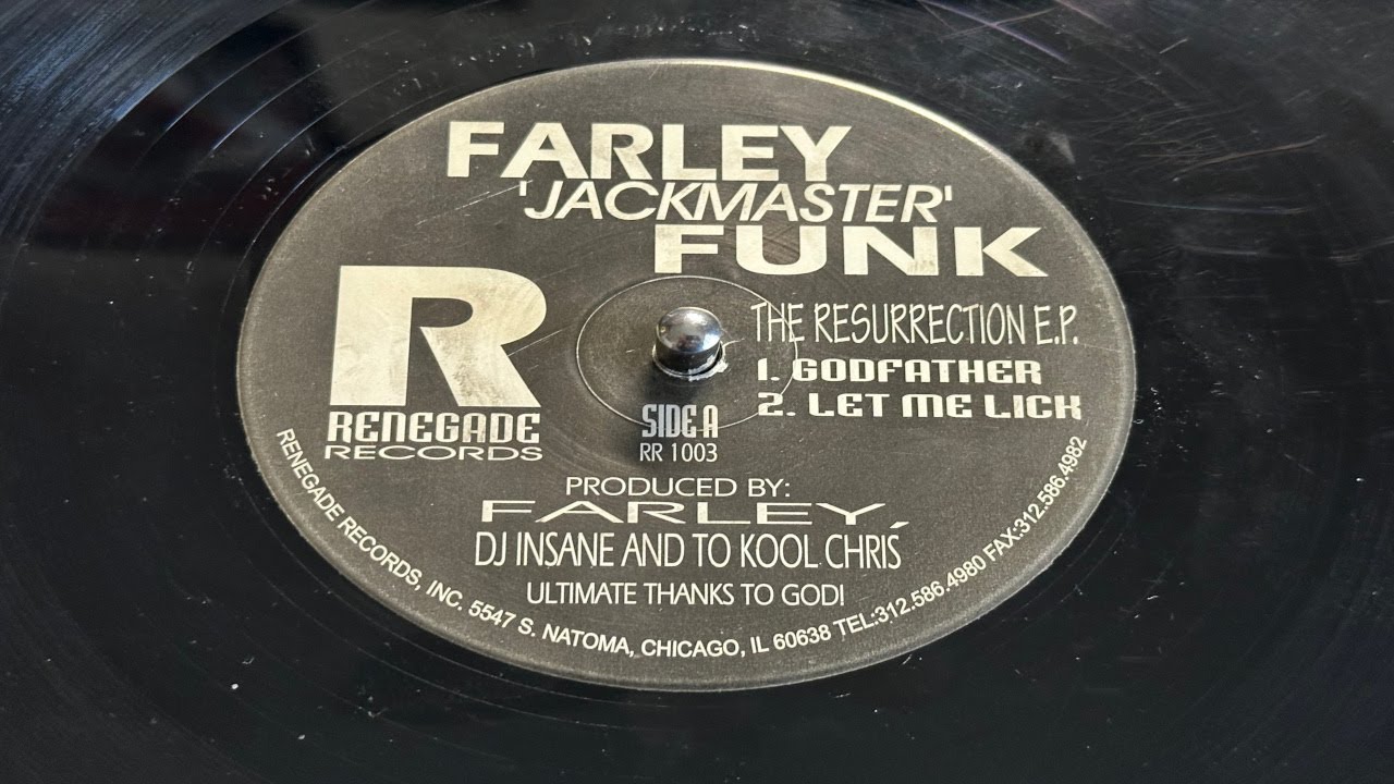 Farley Jackmaster Funk - Let Me Lick - Renegade Records 1996 Classic ...