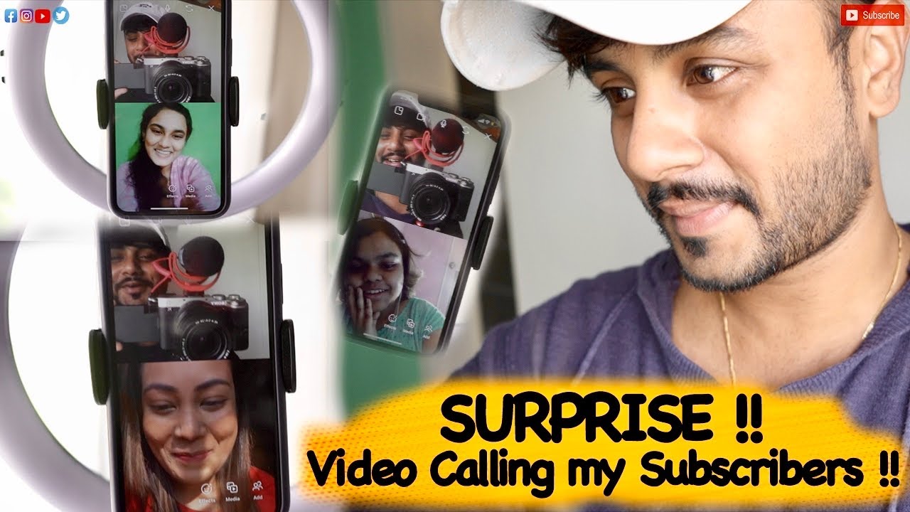 Surprise Video Calling my SUBSCRIBERS 📱 ️ !! | The Confused Box - YouTube
