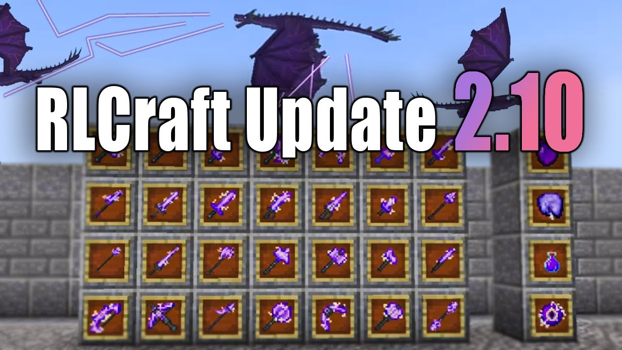 Massive RLCraft 2.10 Update - Lightning Dragon, Official Wiki, OP Items ...