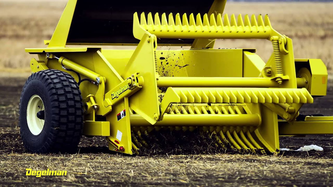 Degelman Rock Picker - Signature 7200 - YouTube