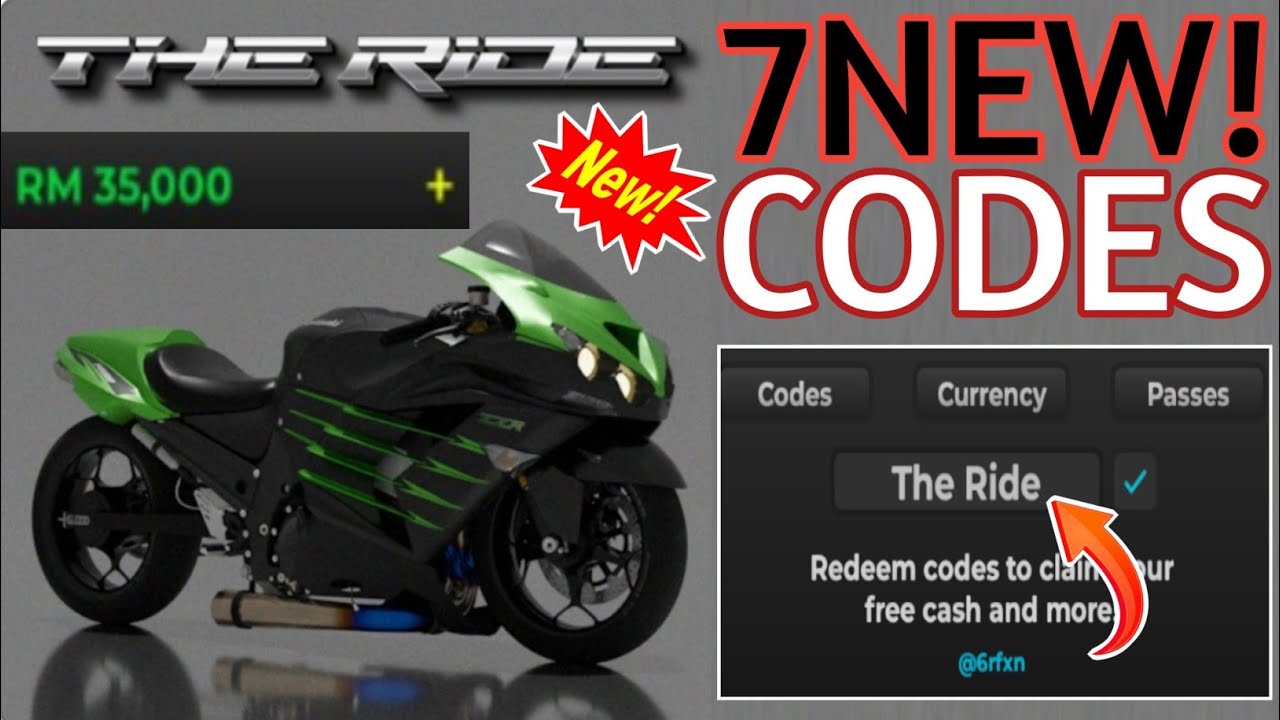 🚨 NEW 🚨 THE RIDE CODES IN JANUARY 2026 - ROBLOX RIDE CODES 2026 - THE ...