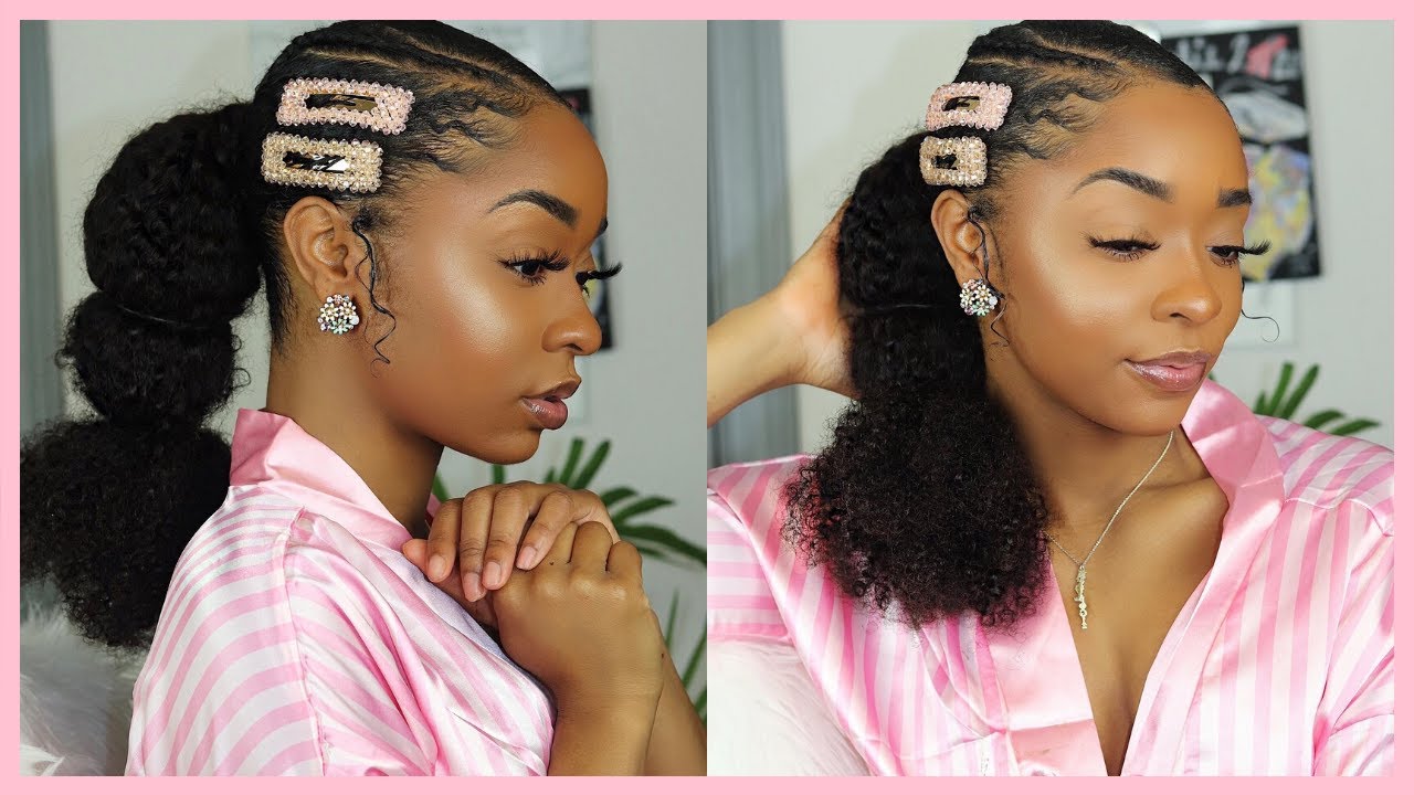 THE PERFECT GIRLS NIGHT HAIR STYLE USING COCO & BLISS BEAUTY HAIR ...