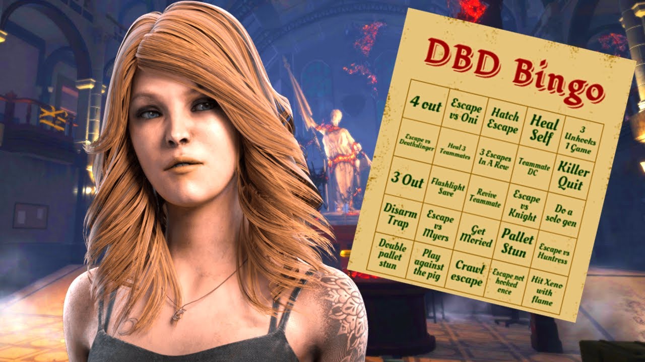 Dead By Daylight Bingo Is Amazing... - YouTube