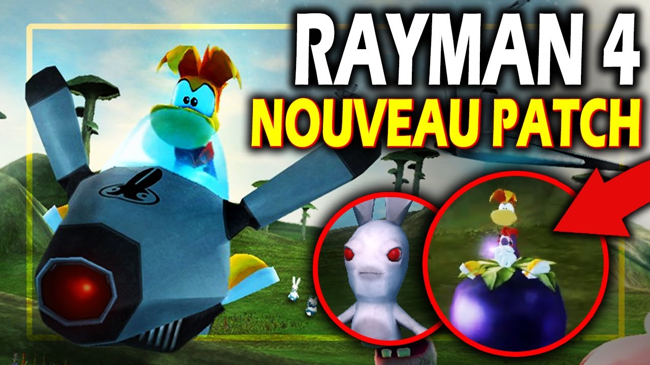 RAYMAN 4 à reçu son PREMIER PATCH (La Communauté bosse dur) - YouTube