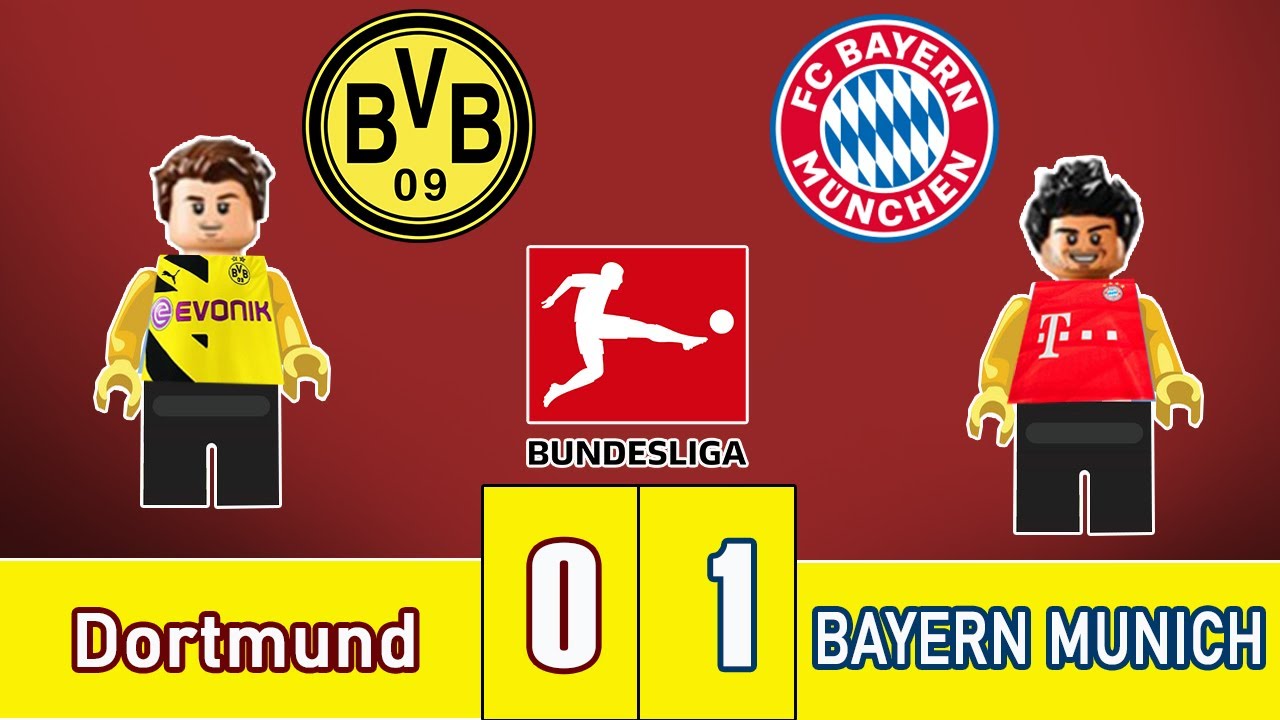 Borussia Dortmund vs Bayern Munich 0-1 / Bundesliga Matchday 28 / All ...