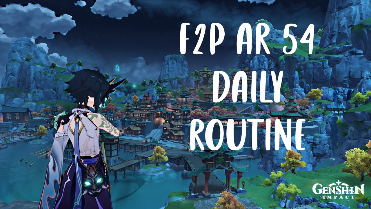 My Genshin Impact Daily Routine - YouTube