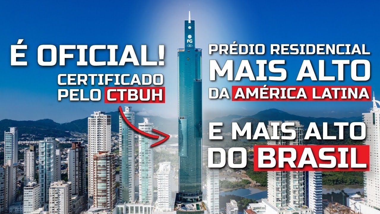 One Tower é Oficialmente o Prédio Residencial MAIS ALTO da América ...