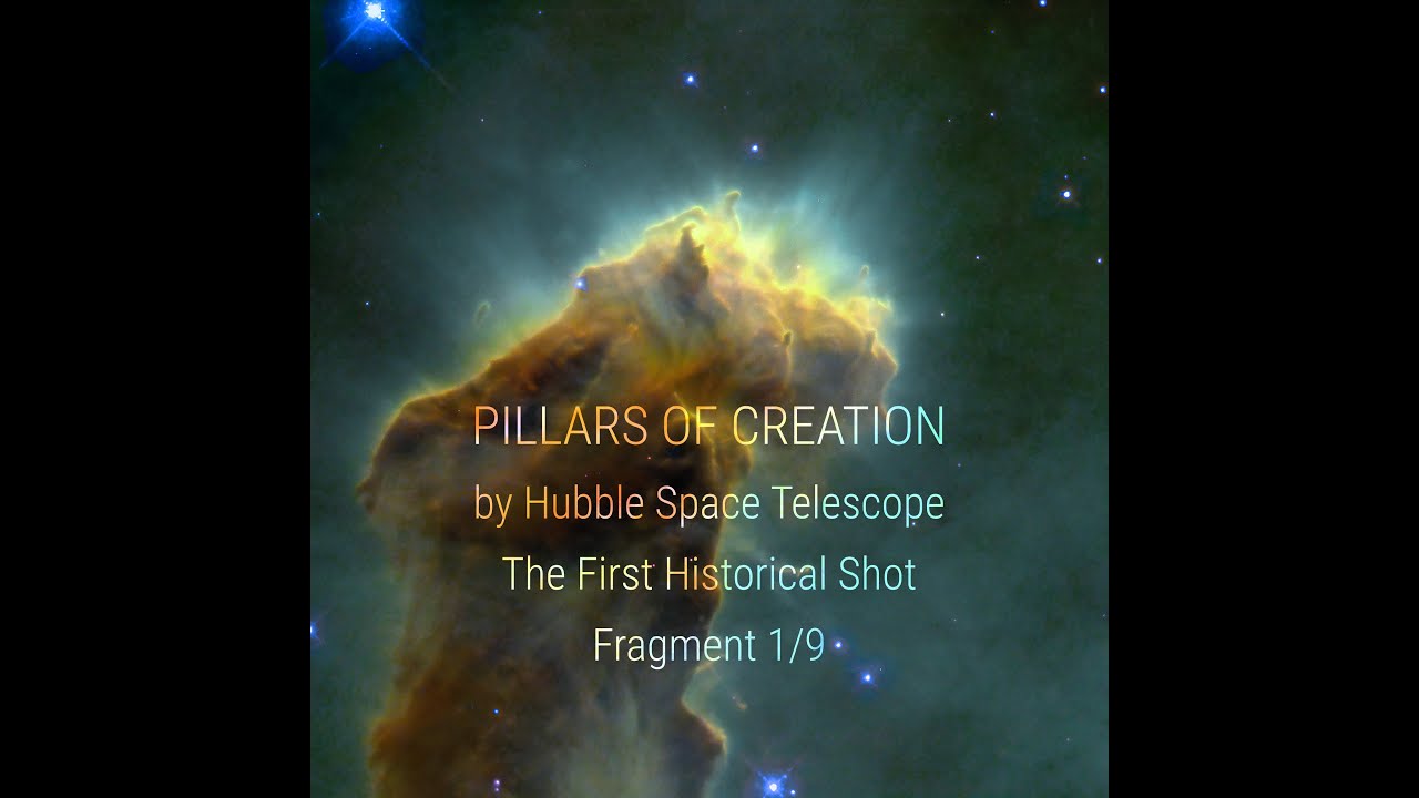 Pillars of Creation by Hubble Space Telescope — Historical First Shot ...