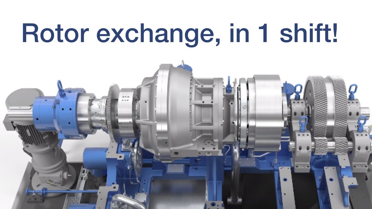 A VoreconNX rotor exchange, in 1 shift! - YouTube
