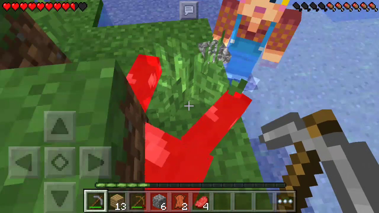 Let's Play Minecraft Pocket Edition {Ep.01} - Manele Pe Fundal - YouTube