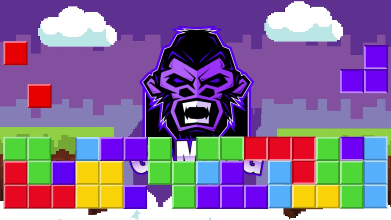 pixel Game Logo Reveal intro - YouTube