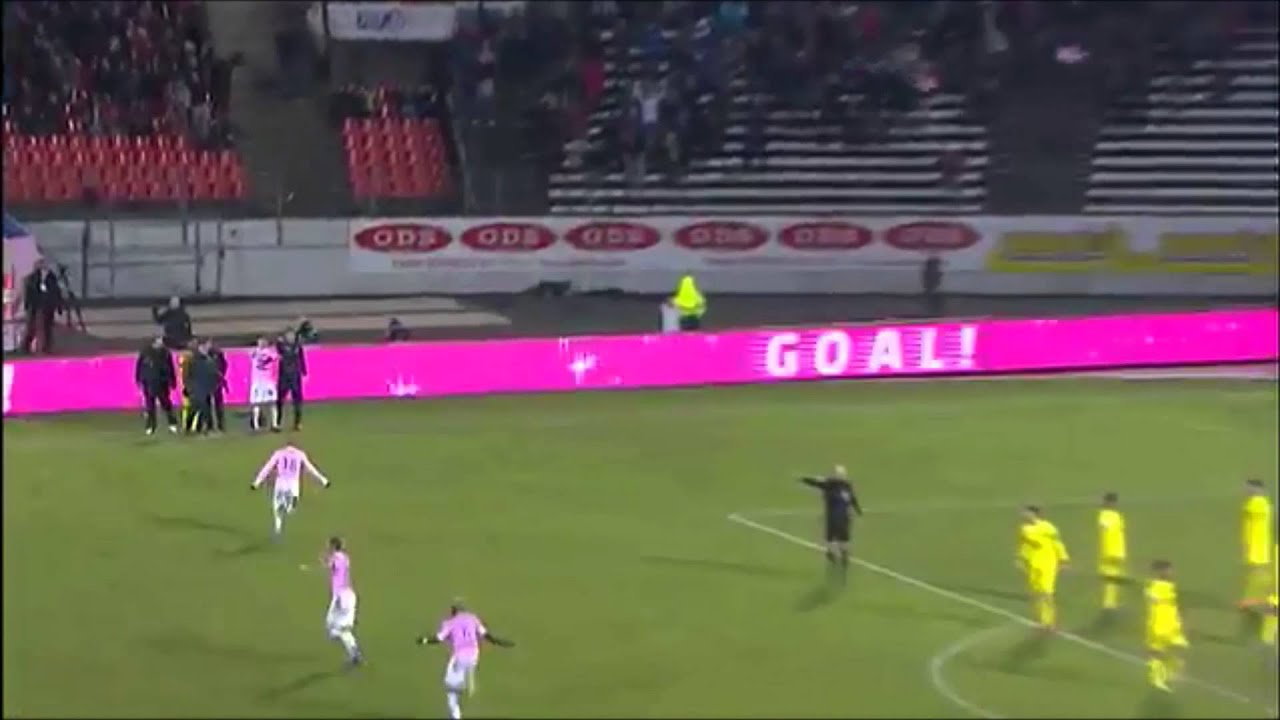 Daniel Wass 2-0 goal Evian vs Nantes - YouTube
