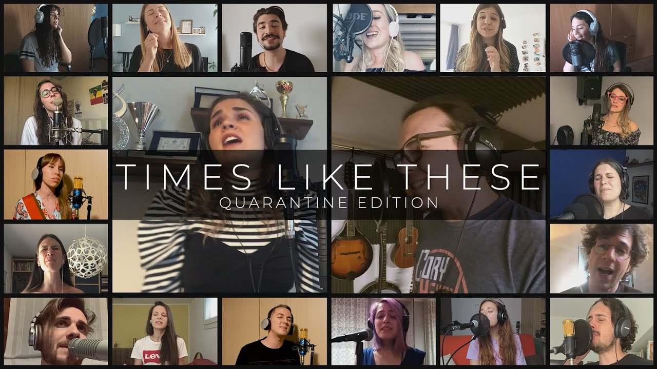 Times like these - Quarantine Edition (COVER) - YouTube