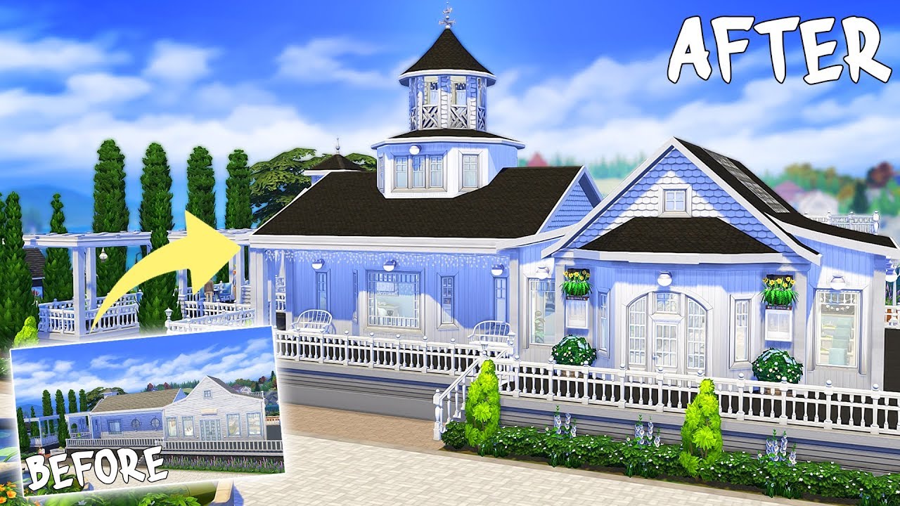 CLUB CALICO | The Sims 4: Fixeline's Renovations | Speed Build - YouTube