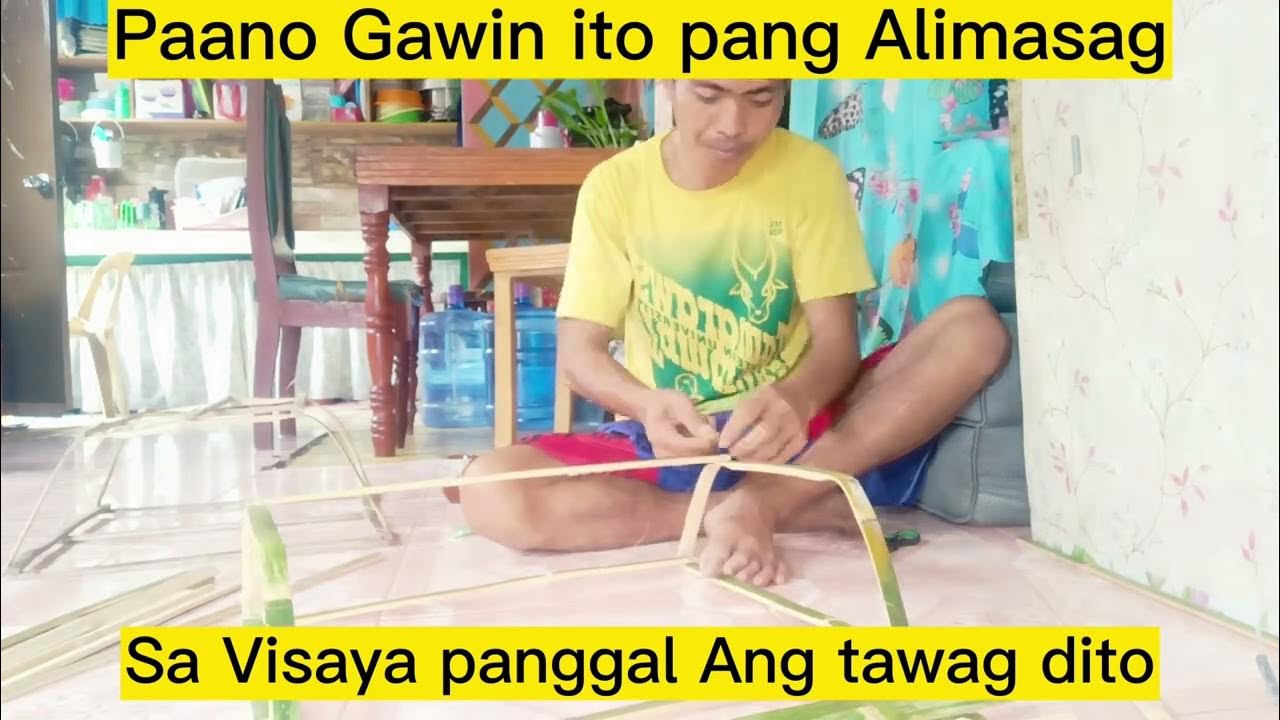 paano gumawa Ng bobo panggal pang Alimasag - YouTube