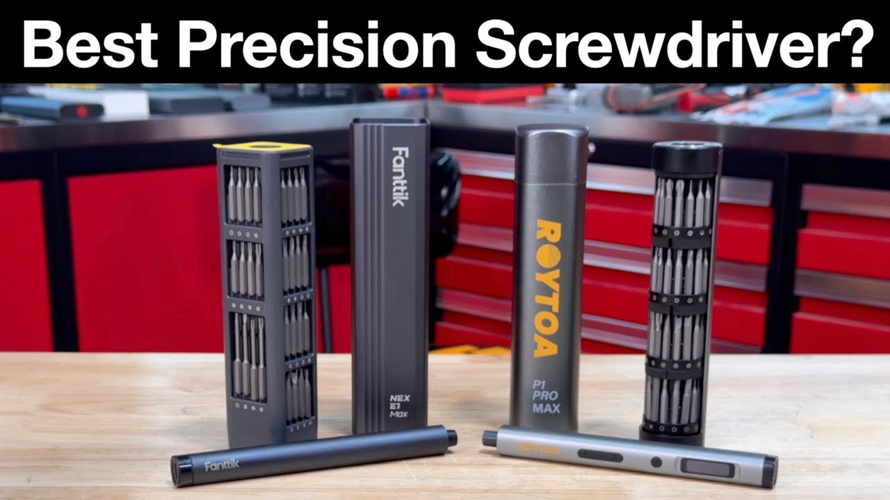 The Best Precision Cordless Screwdriver? - YouTube