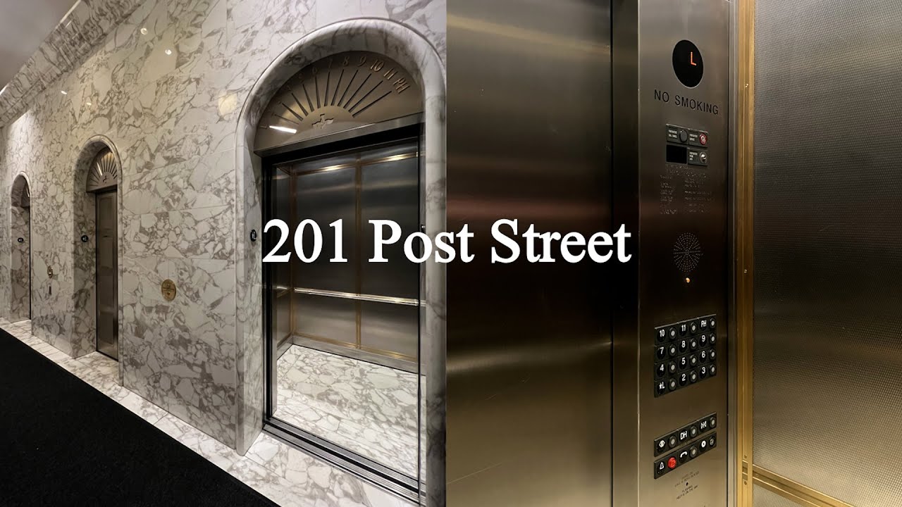 Nice Mitsubishi Traction Elevators - 201 Post St - San Francisco, CA ...