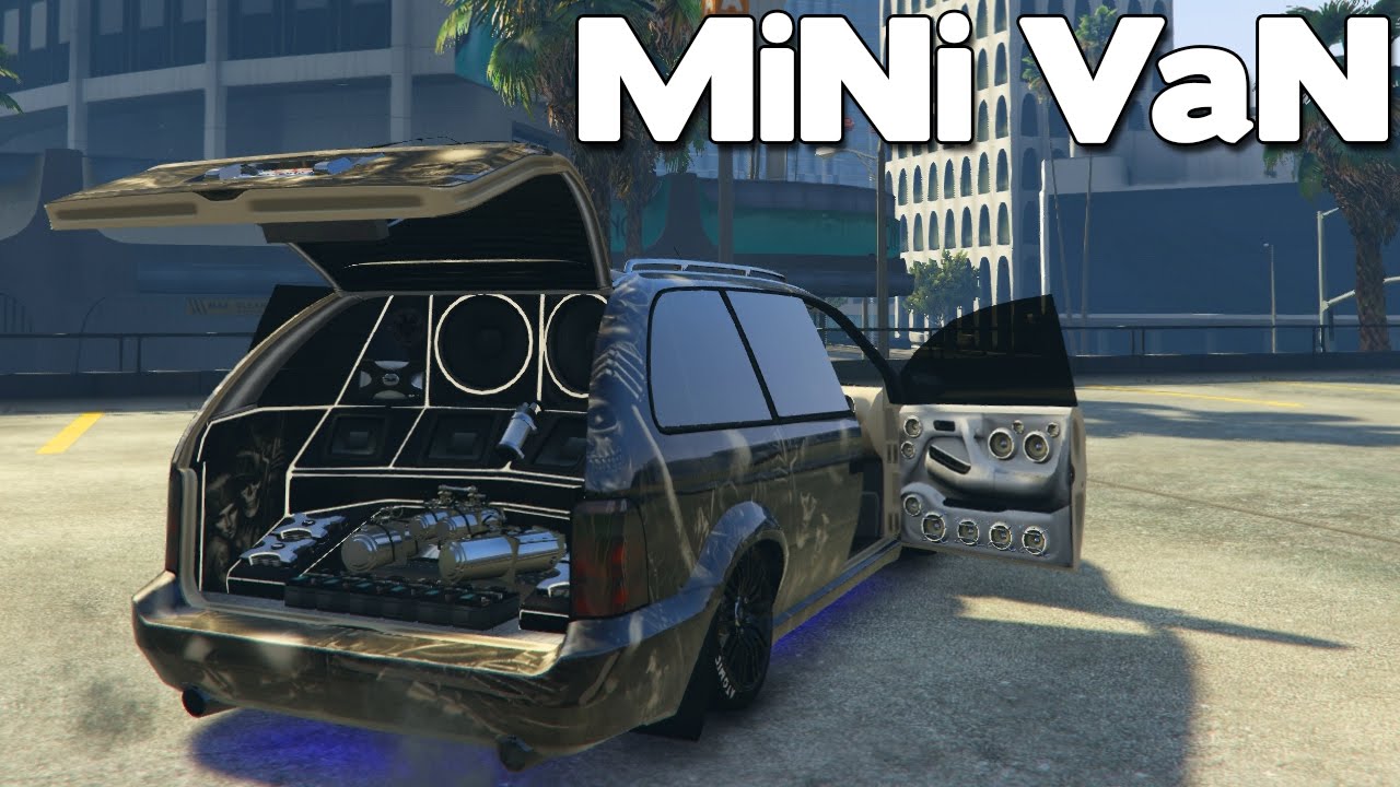 GTA V DLC Update - TUNNING - Minivan Lowrider (GTA 5 Nova DLC Lowrider ...
