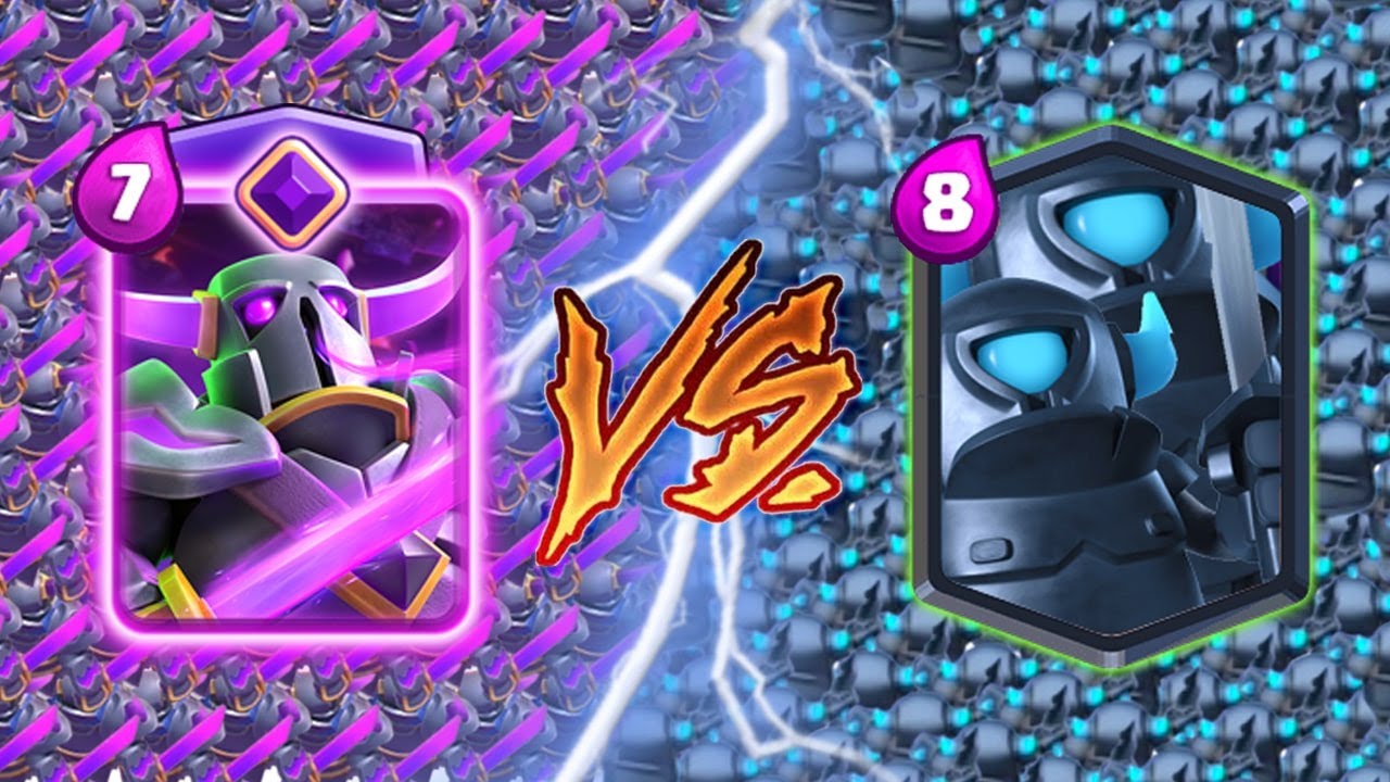 EVOLVED PEKKA Vs 2x MINI PEKKA - Clash Royale Battle - YouTube