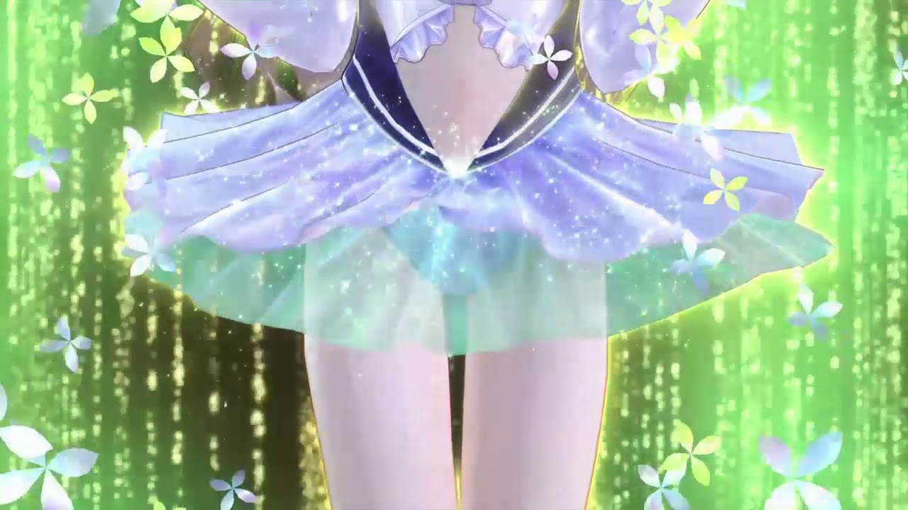 Blue Reflection Lime transfomation - YouTube