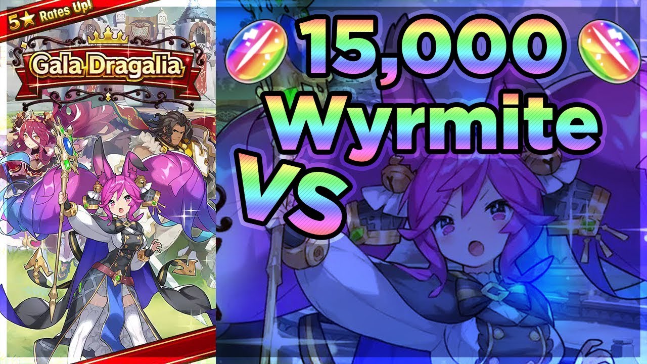 Dragalia Lost - 15,000 Wyrmite Summons VS Gala Cleo - YouTube
