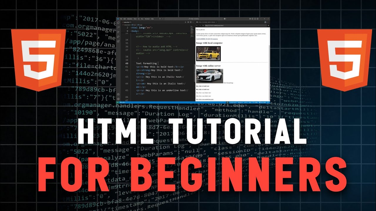 HTML Tutorial for Beginners | Basic foundation - YouTube