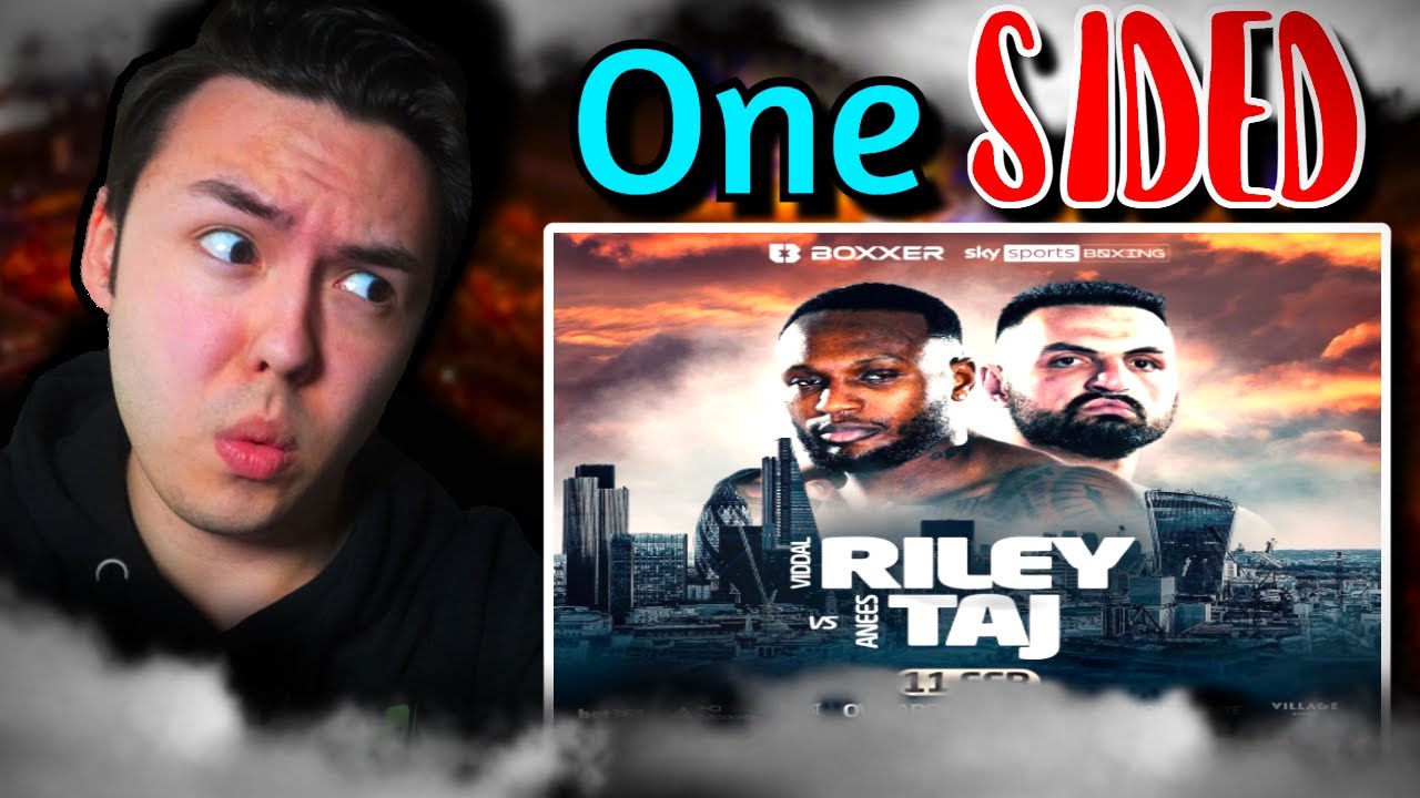 Viddal Riley vs Anees Taj: Fight Time and Predictions - YouTube