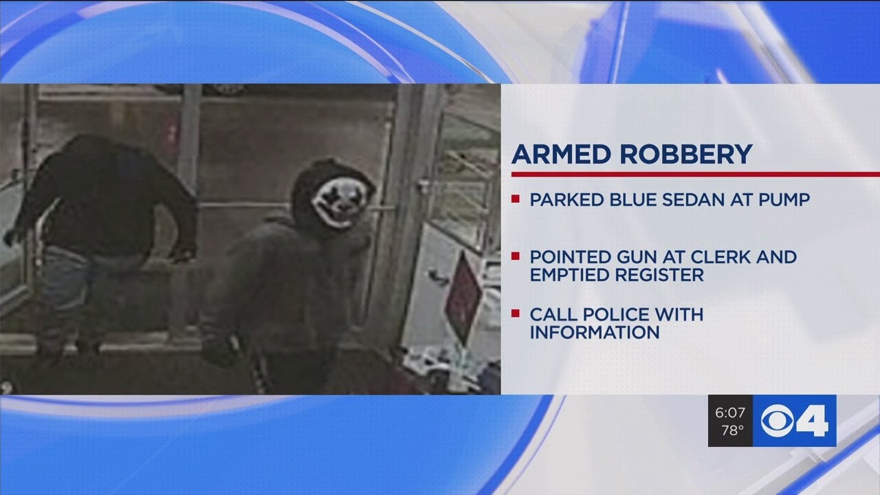 Suspect wearing clown mask among 2 sought after robbery in Clinton ...