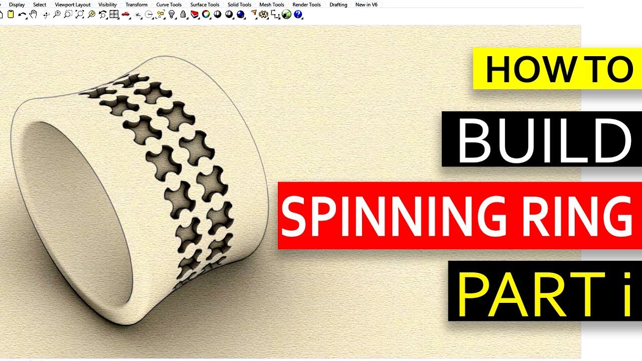How to Design a Spinning Ring in Rhino 6 (Part I) - Jewelry CAD Design ...