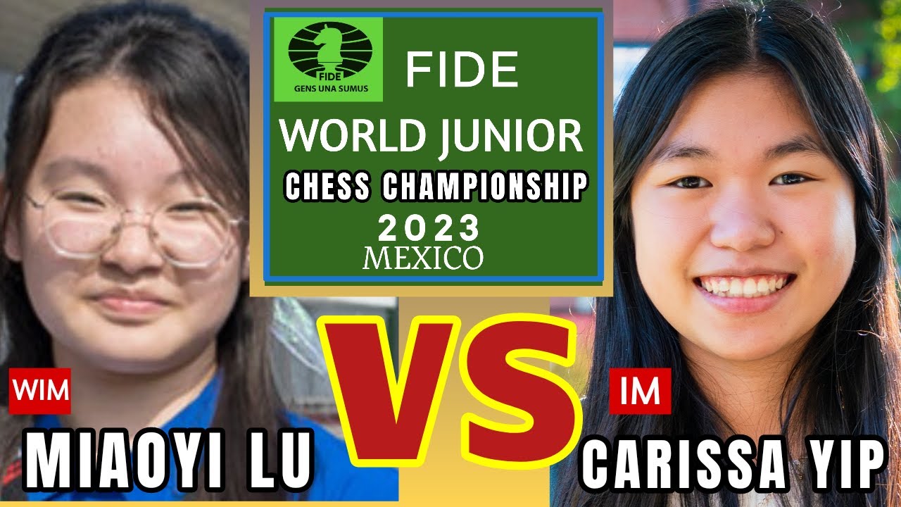 Former U.S women's Champ stunned by Miaoyi LU | Fide World Junior Chess ...