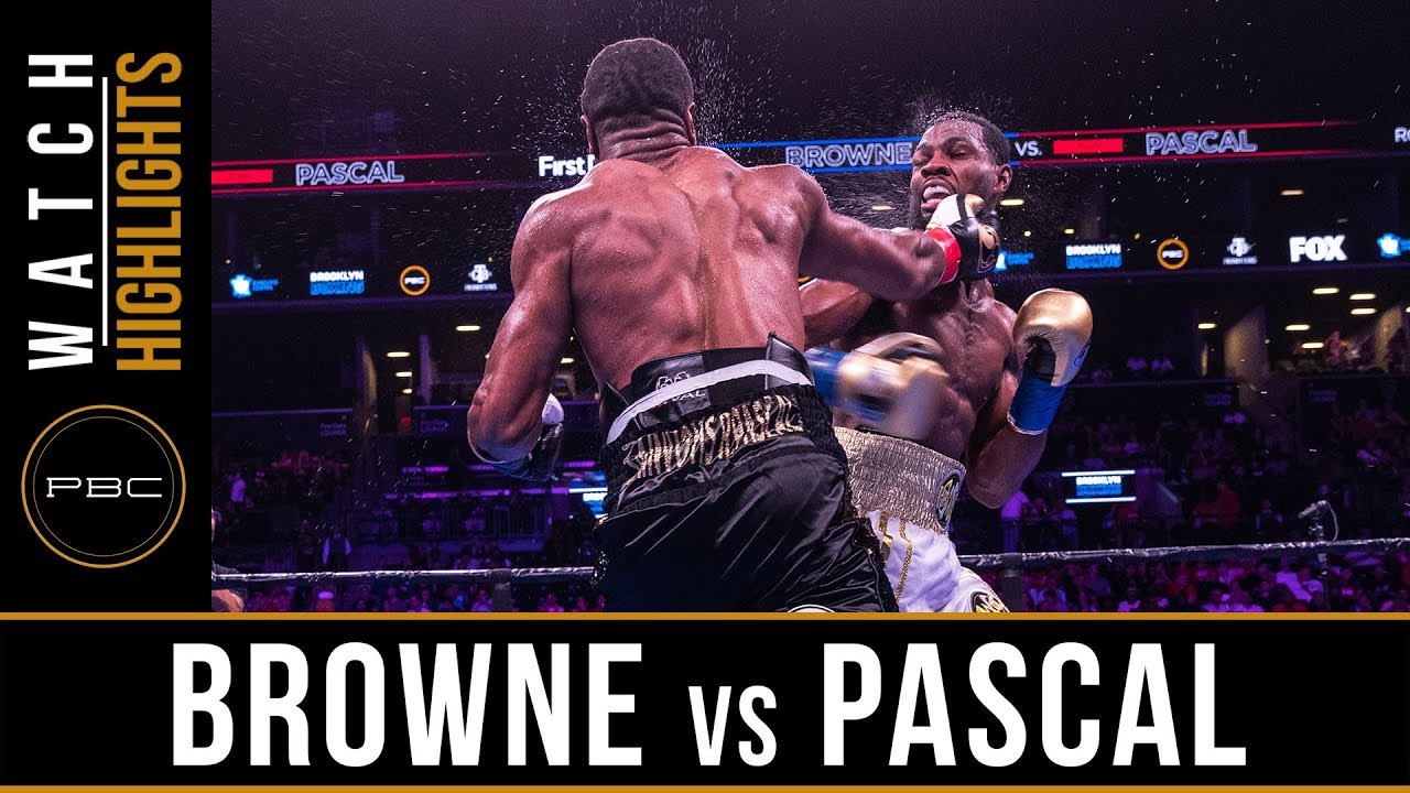 Browne vs Pascal HIGHLIGHTS: August 3, 2019 — PBC on FOX - YouTube