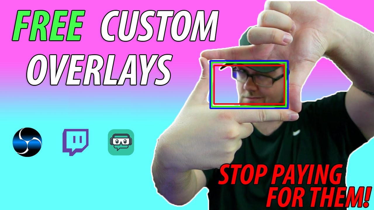 How to Make a Custom Stream Overlay - YouTube