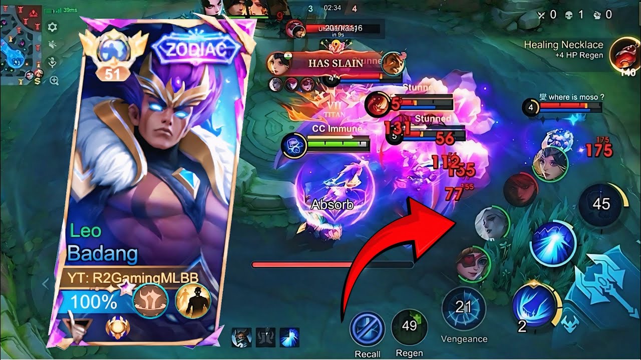 They turn on badang devil mode solo rank exp 💪| badang best build and ...