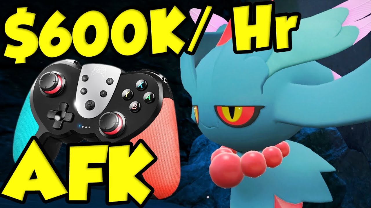 THE BEST MONEY MAKING IN POKEMON SCARLET AND VIOLET HAS BEEN FOUND! AFK ...