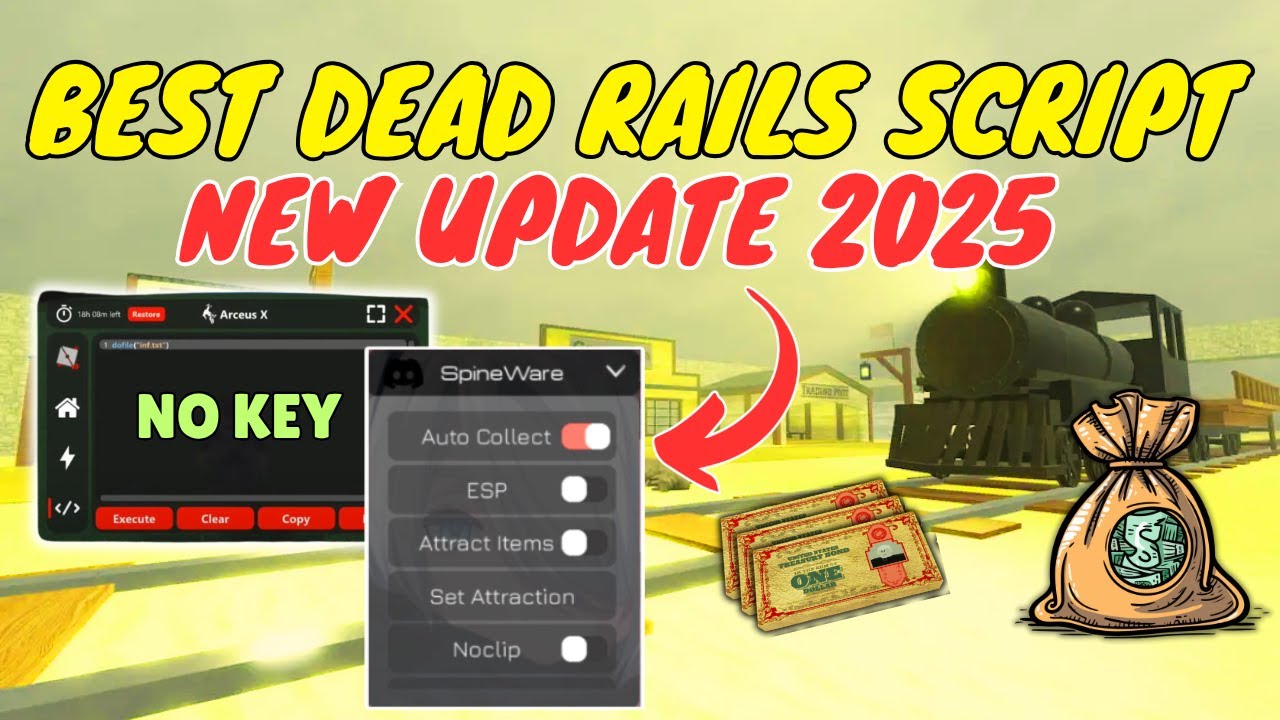 2025 Dead Rails Script Showcase | Kill Aura, Auto Bond, Bring Items ...