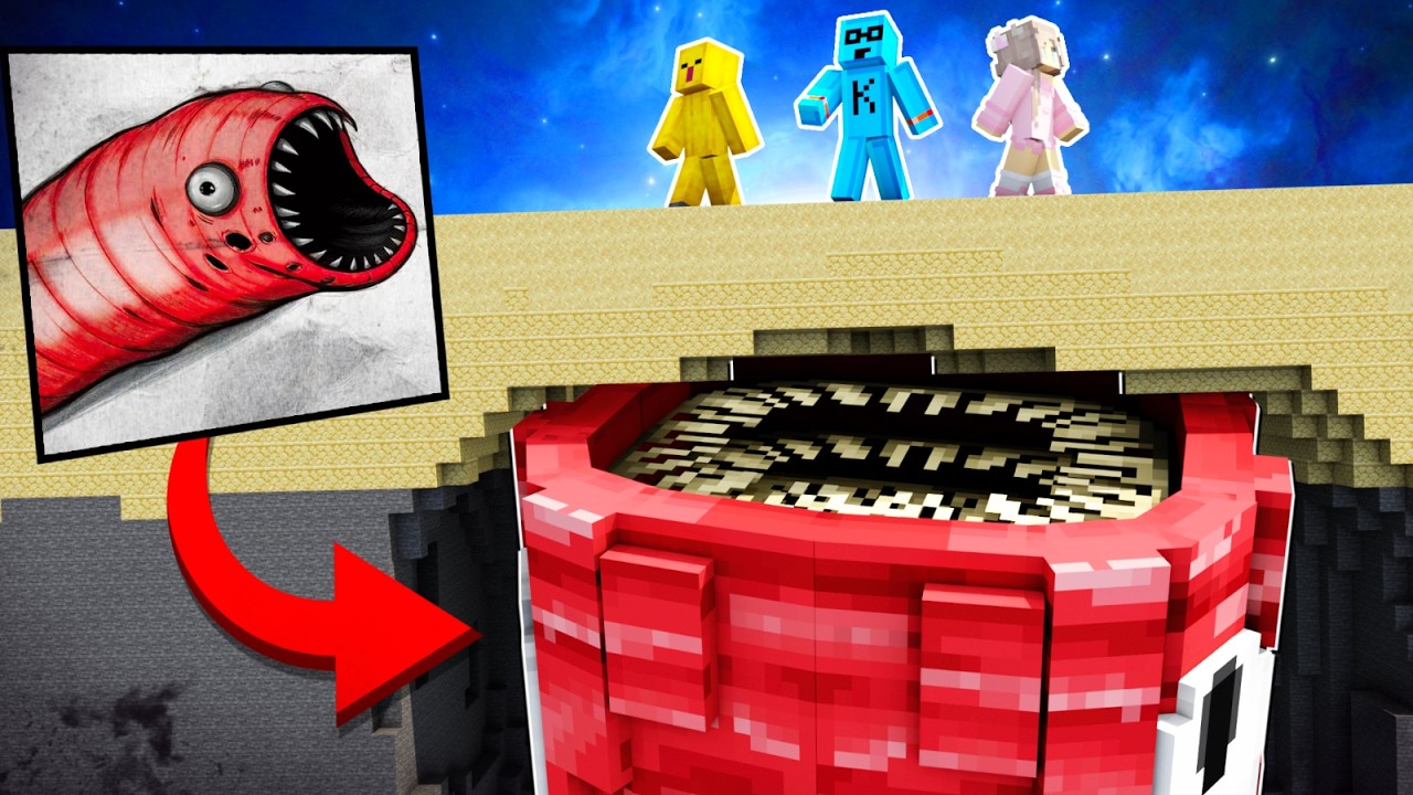 Can You Survive the Mega Worm? - YouTube