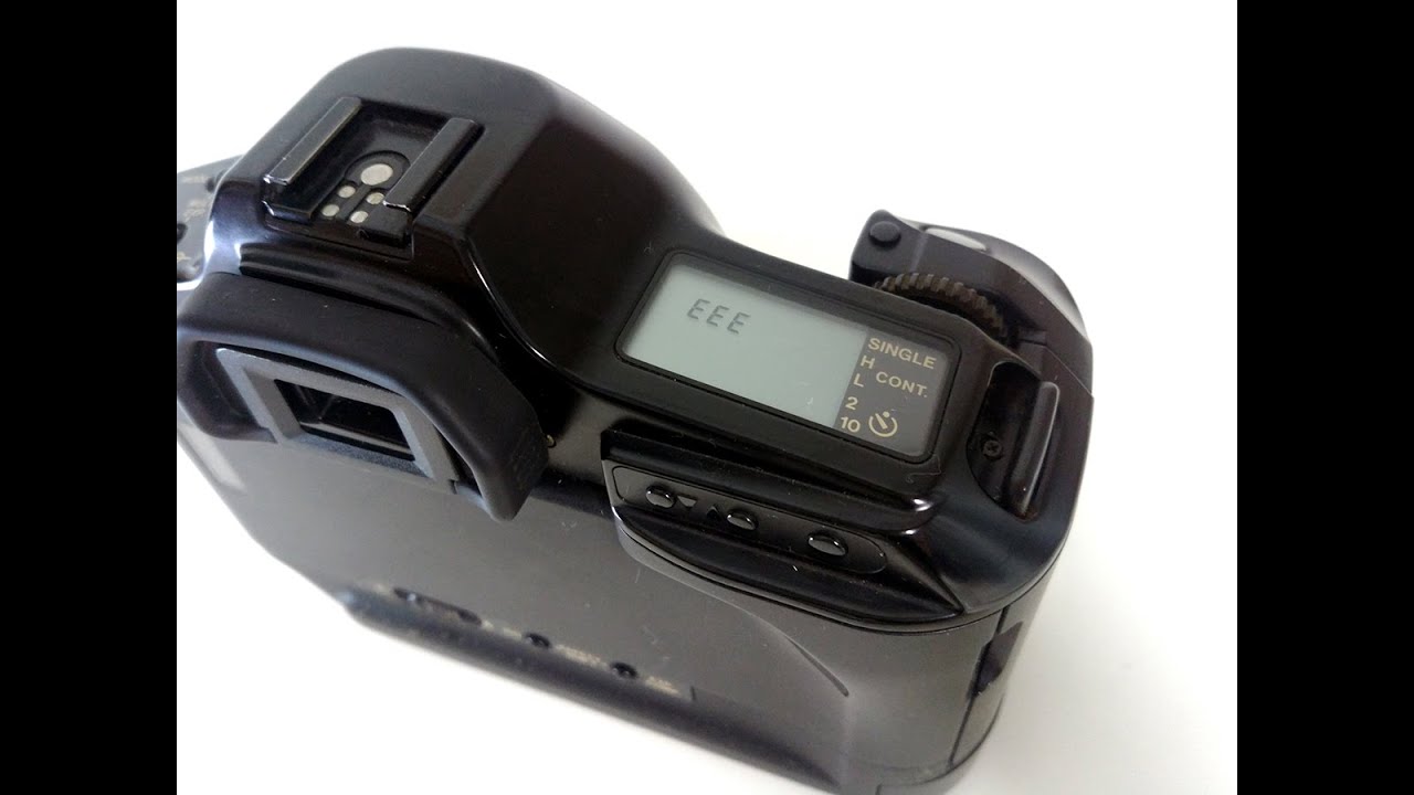 CANON T90 Error " EEE " - YouTube
